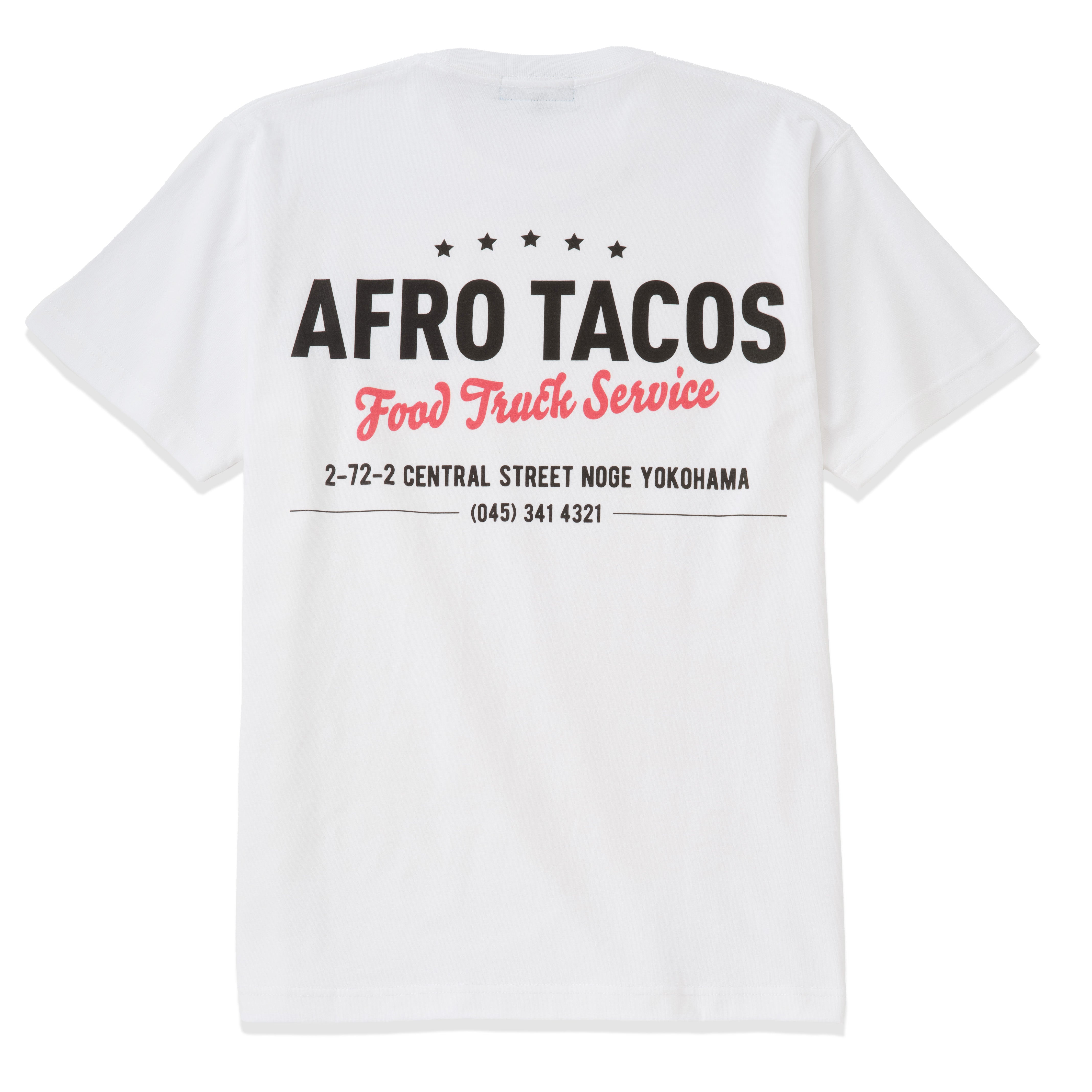 "AFRO TACOS FOOD TRUCK SERVICE" Tee – Afro Tacos Supply